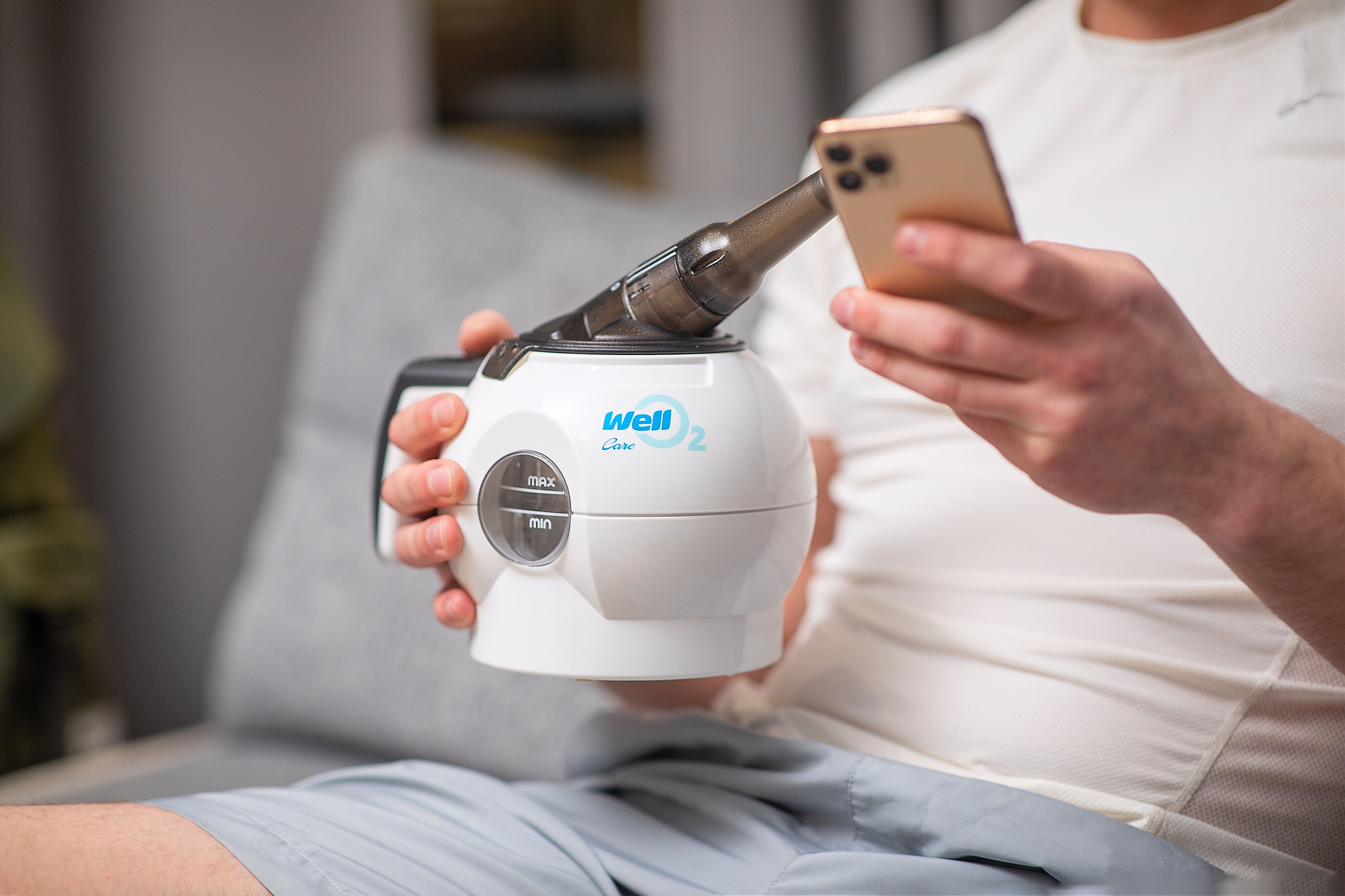 WellO2 is a clinically proven breathing exercise device